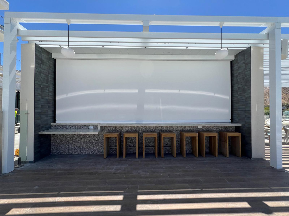 Retractable Solar Screens | Exterior Solar Screens | Mirage Screen Systems